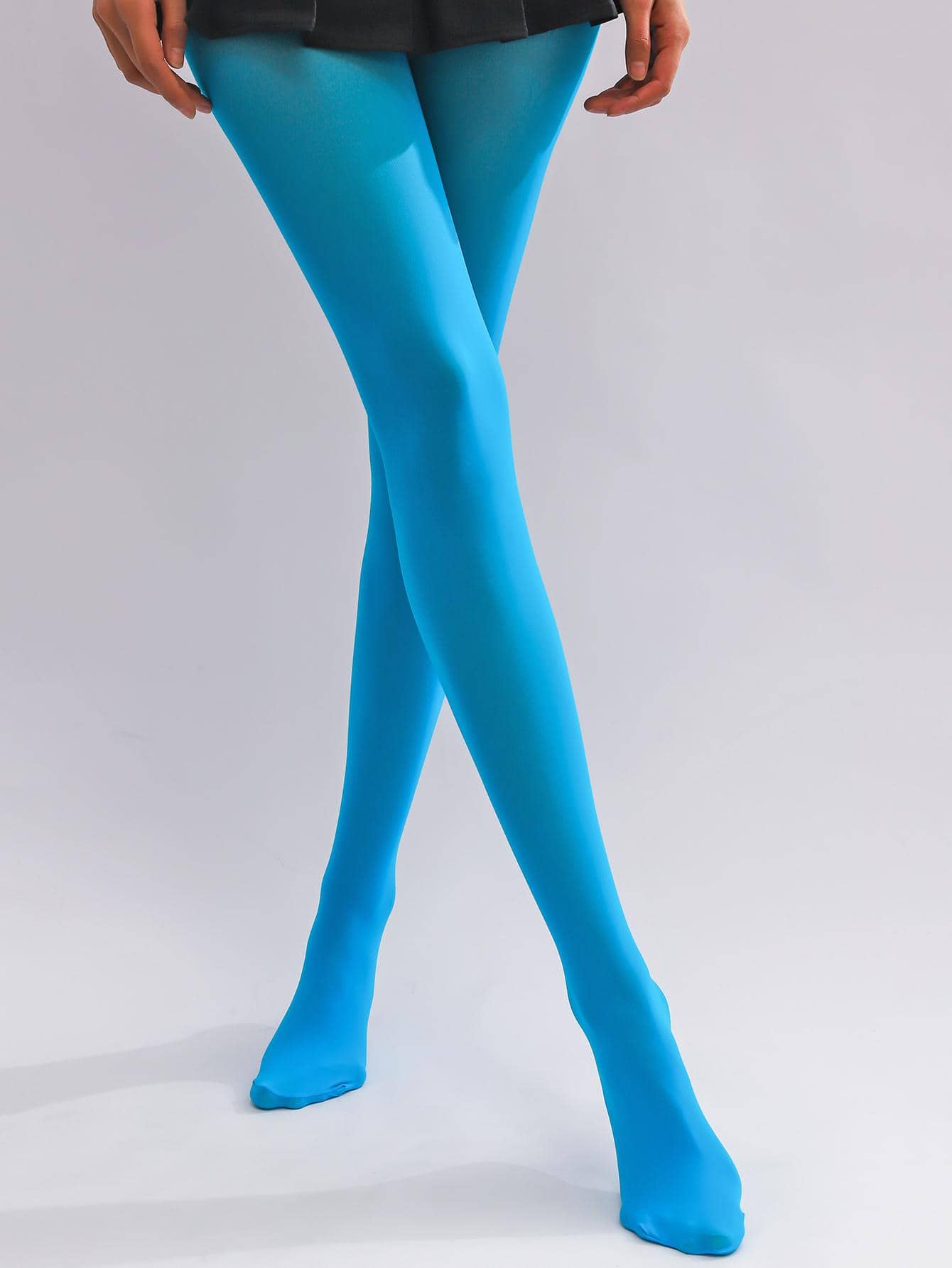 Solid Minimalist Tights | SHEIN USA