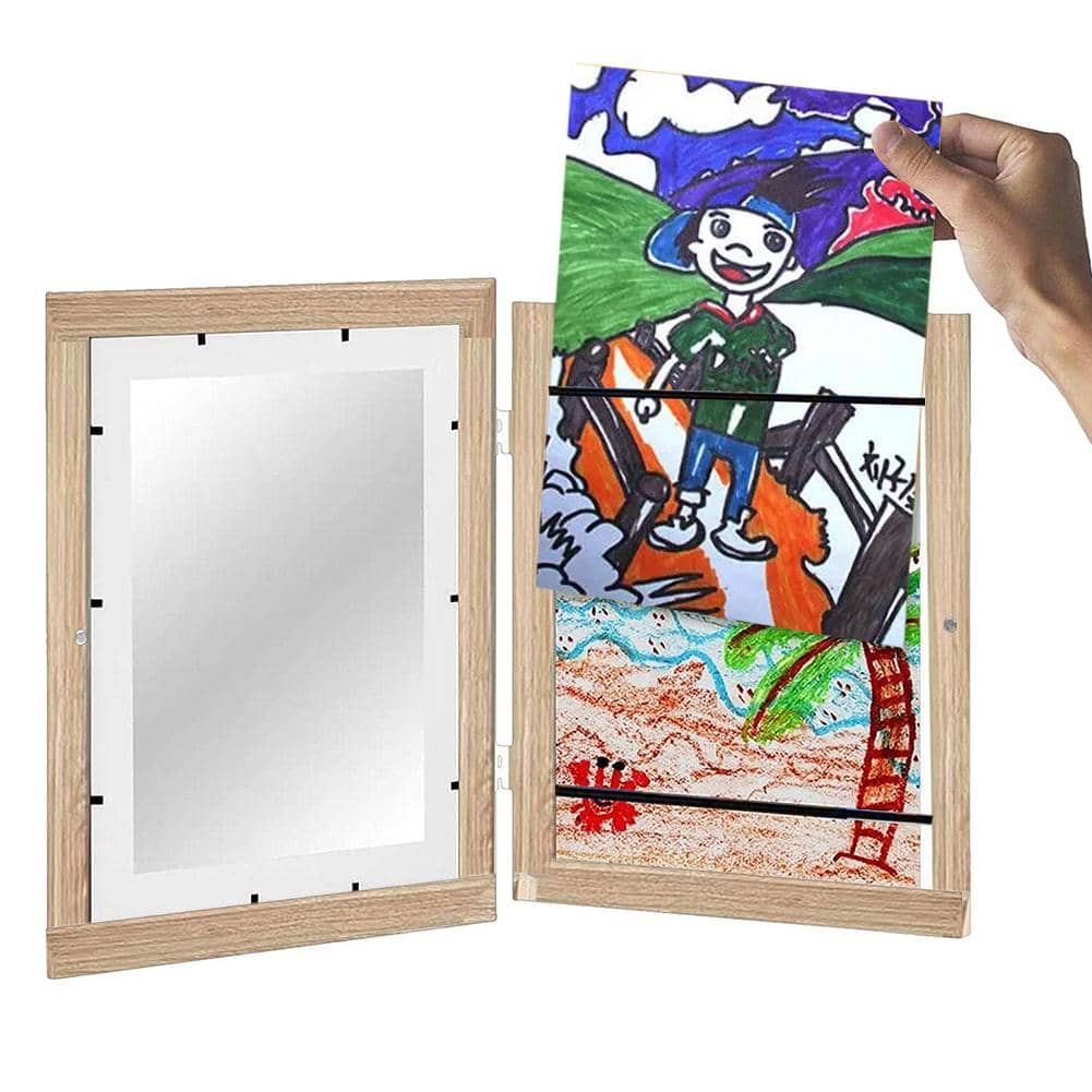 Kids Art Frame,kids Art Frames Front Opening,Kids Artwork A4 Picture ...