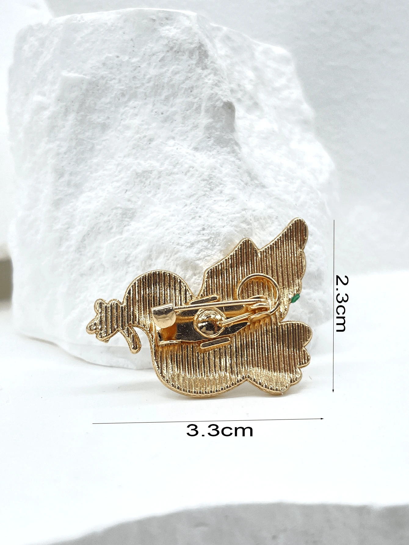 Rhinestone Decor White Dove Design Brooch | SHEIN USA