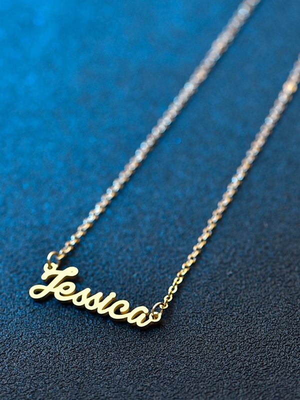 1pc Fashion JESSICA Design Pendant Necklace For Women For Daily Commute ...