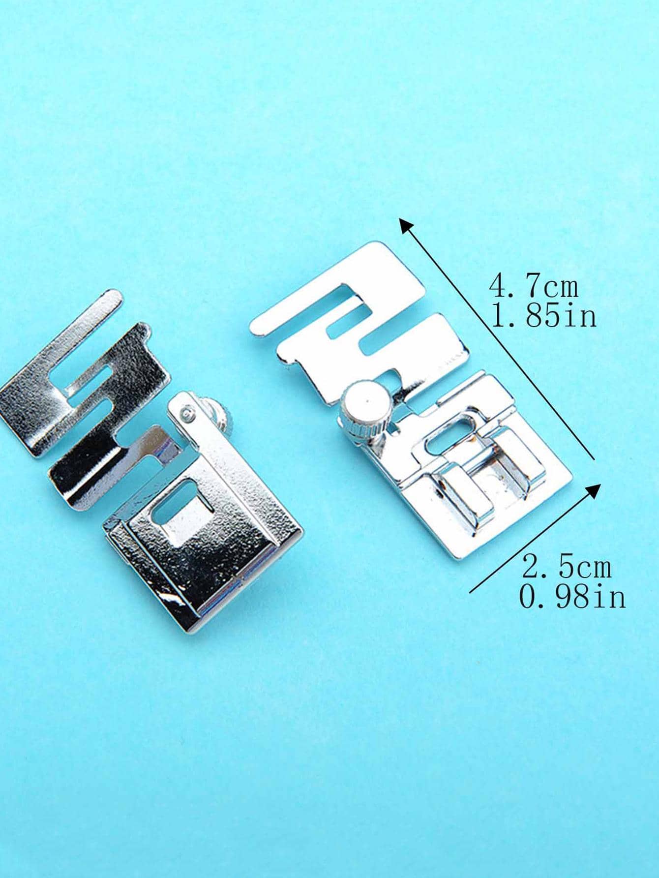 1pc Steel Sewing Machine Accessory, Modern Silver Sewing Machine ...