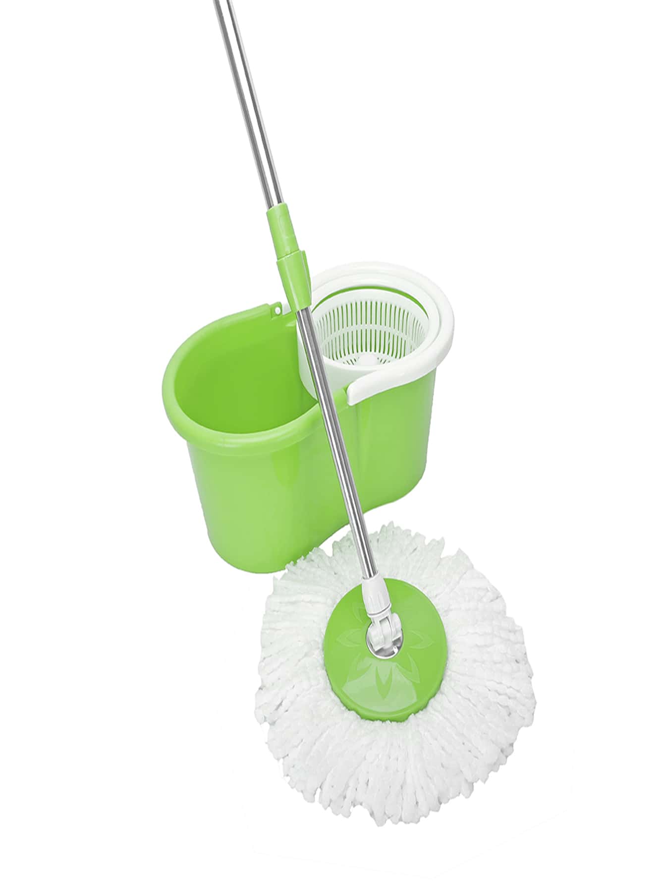 Mop and Bucket with Wringer Set 360°c Microfiber Spin Mop with Bucket ...