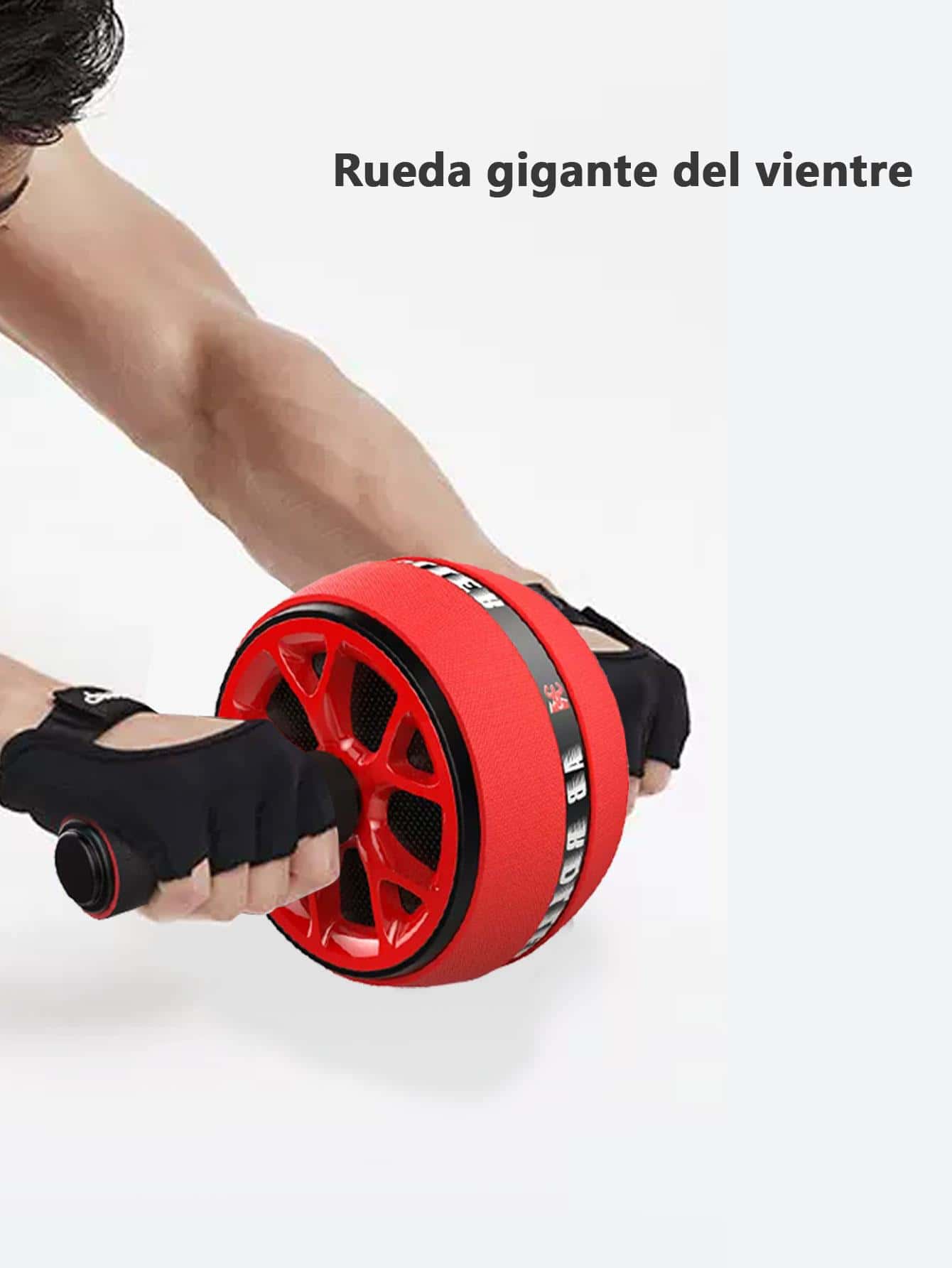 Abdominal Wheel Abdominal Muscle Shock Equipment Men And Women Abdominal Rolling Abdomen Fitness ...