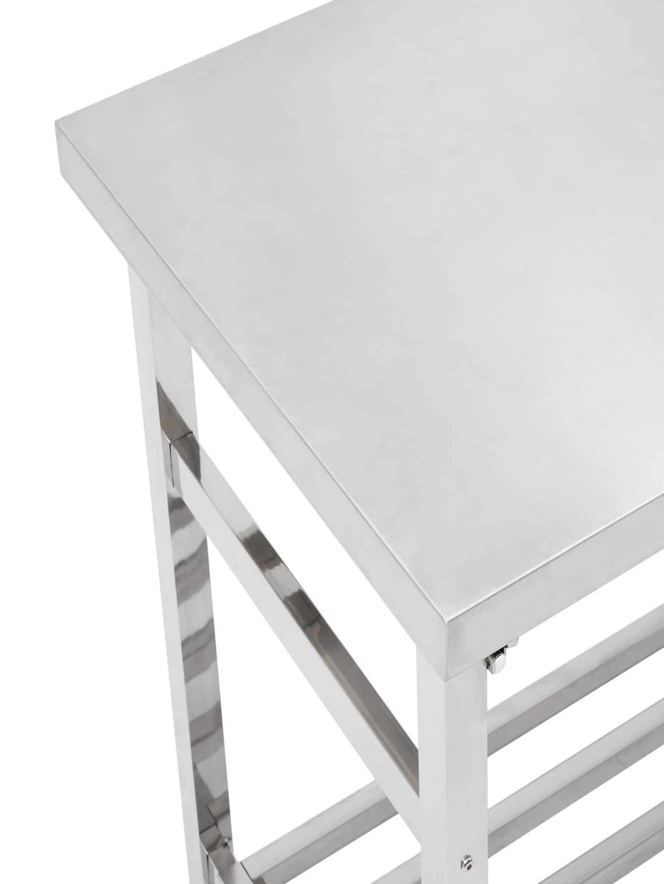 Stainless Steel Table for Prep & Work, 24 x 47 Inches Heavy Duty ...