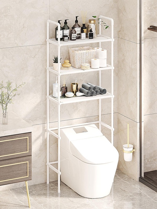 1pc Plain Bathroom Storage Rack | SHEIN USA