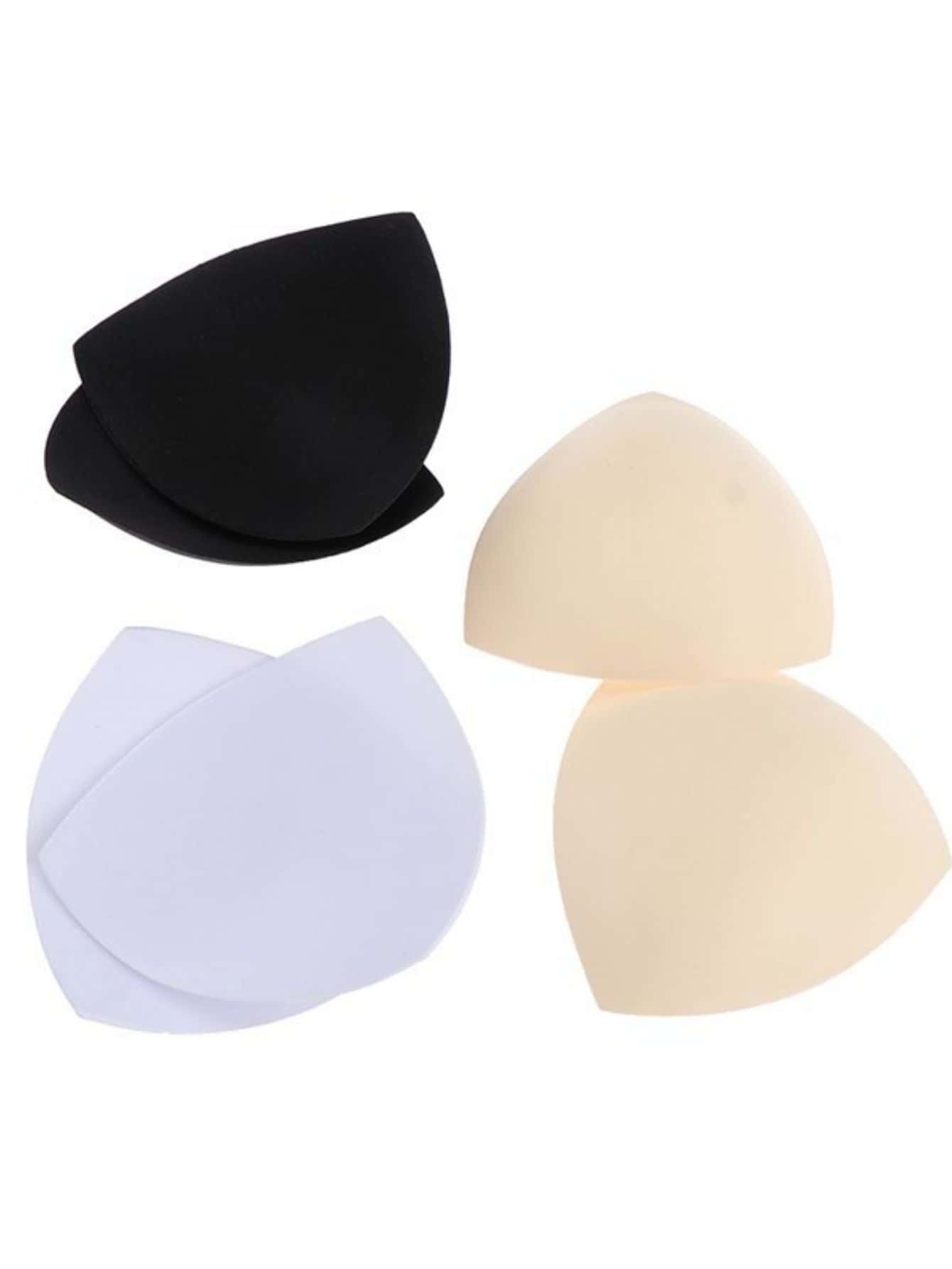 3 Pair Womens Removable Smart Cups Bra Inserts Pads For Swimwear Sports ...