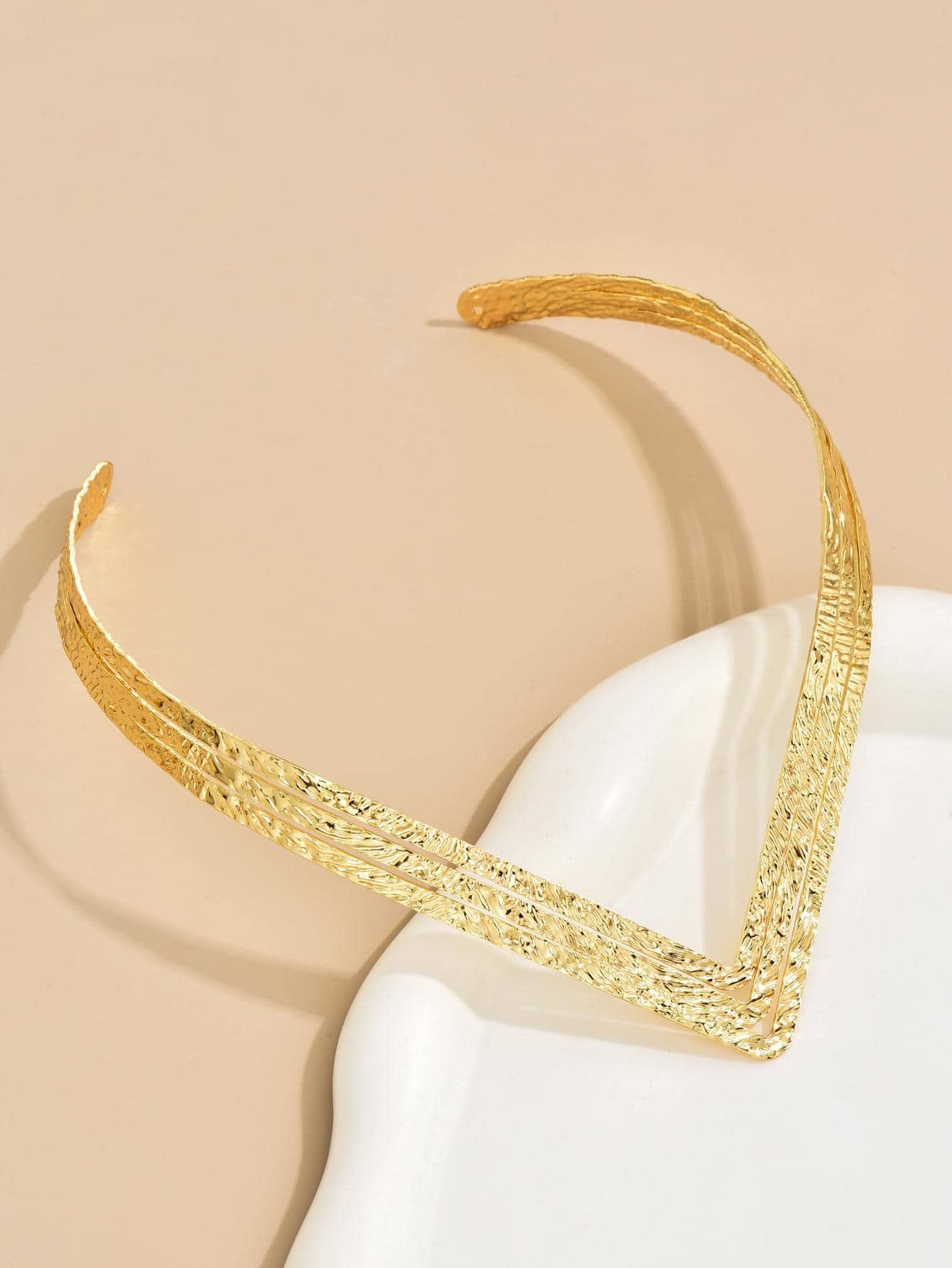 Minimalist Layered V Shaped Chain Necklace | SHEIN USA