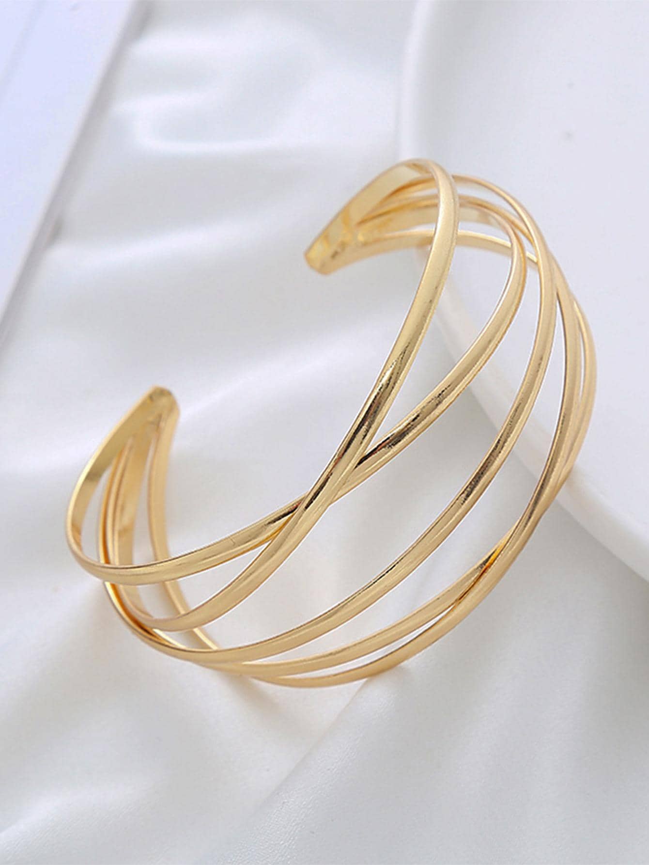 Hollow Out Cuff Bangle | SHEIN USA