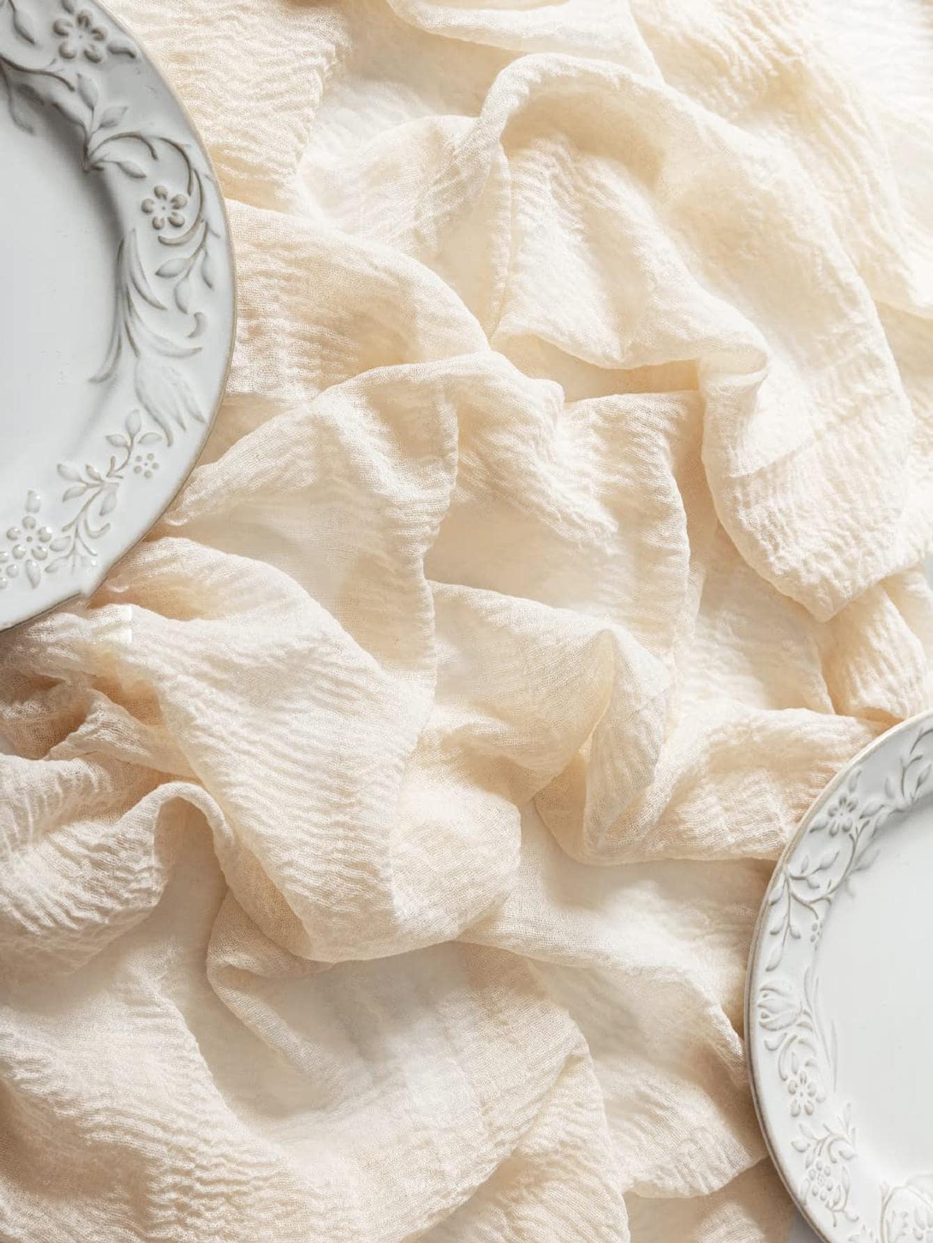 1pc Plain Color Table Runner, Modern Polyester Table Liner Decoration ...