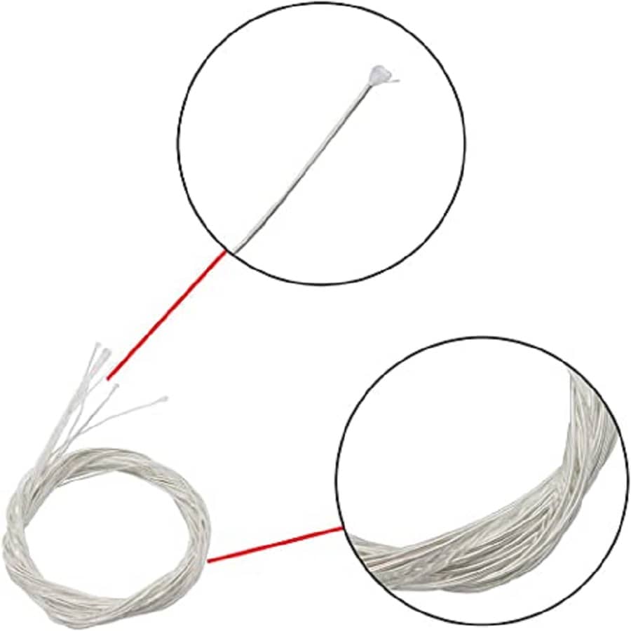 Oud Strings Nylon Silver Plated Copper Alloy Winding Clear Normal ...