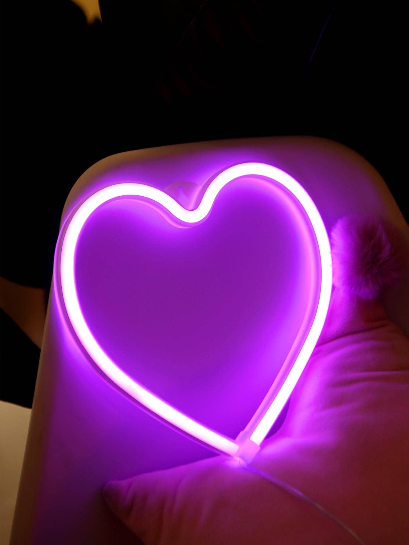 Neon Love Heart