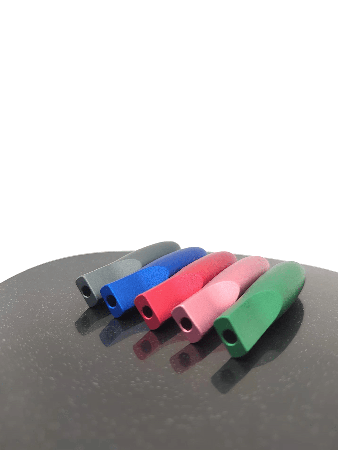 1pc Pink Smooth Metallic Smoking Mouthpiece Christmas Gift Smoke Buddy ...