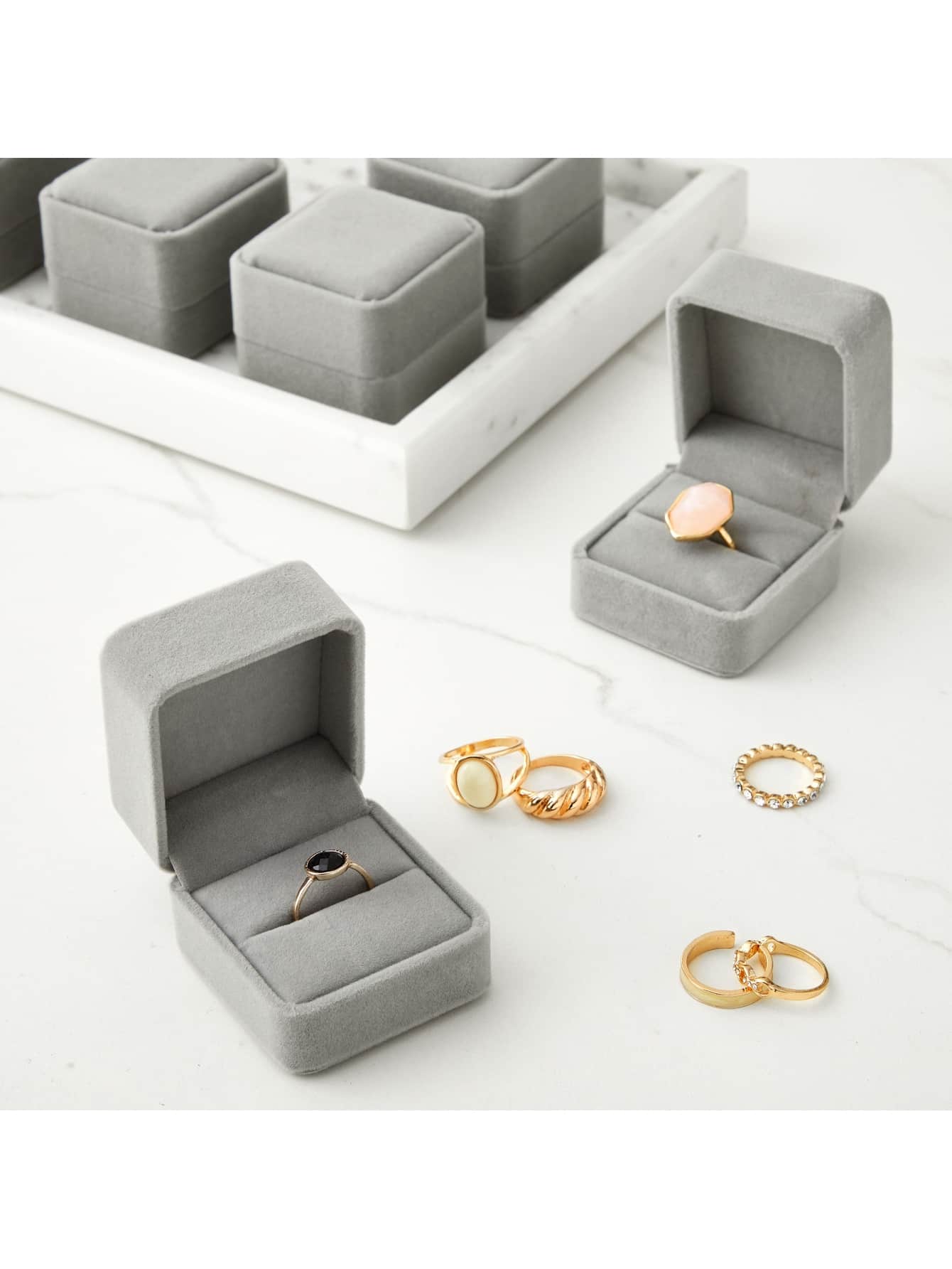 Engagement Ring Box Presentation