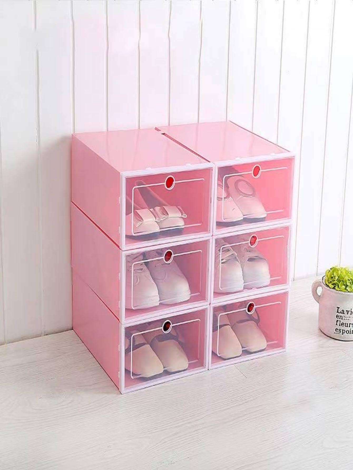 Colorful Buildable Stackable Shoe Box 1 Pc | SHEIN USA
