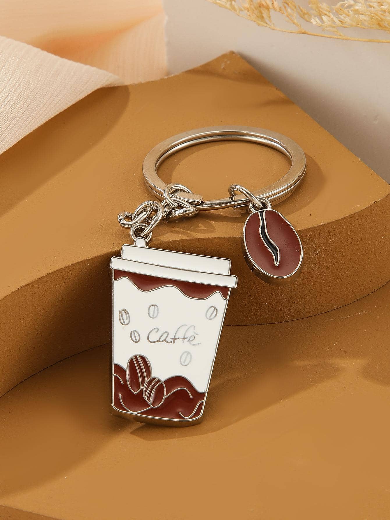 Coffee Cup Charm Keychain | SHEIN USA