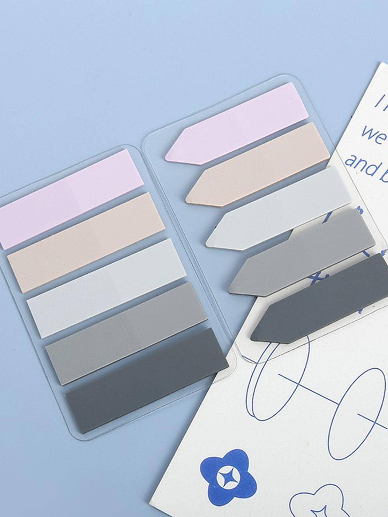 Translucent Morandi Color Pet Self-Adhesive Sticky Note, Ins Style ...