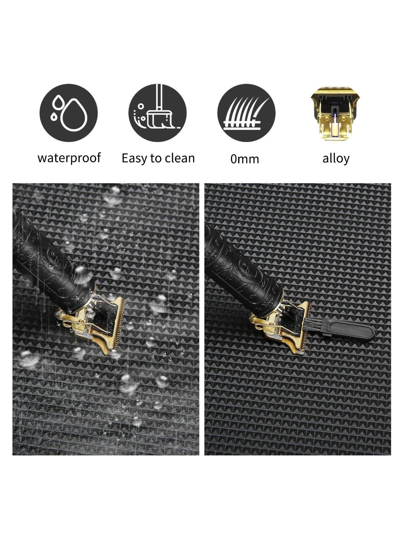 1pc Retro T9 Electric Hair Clipper Professional Hair Trimmer For Men ...