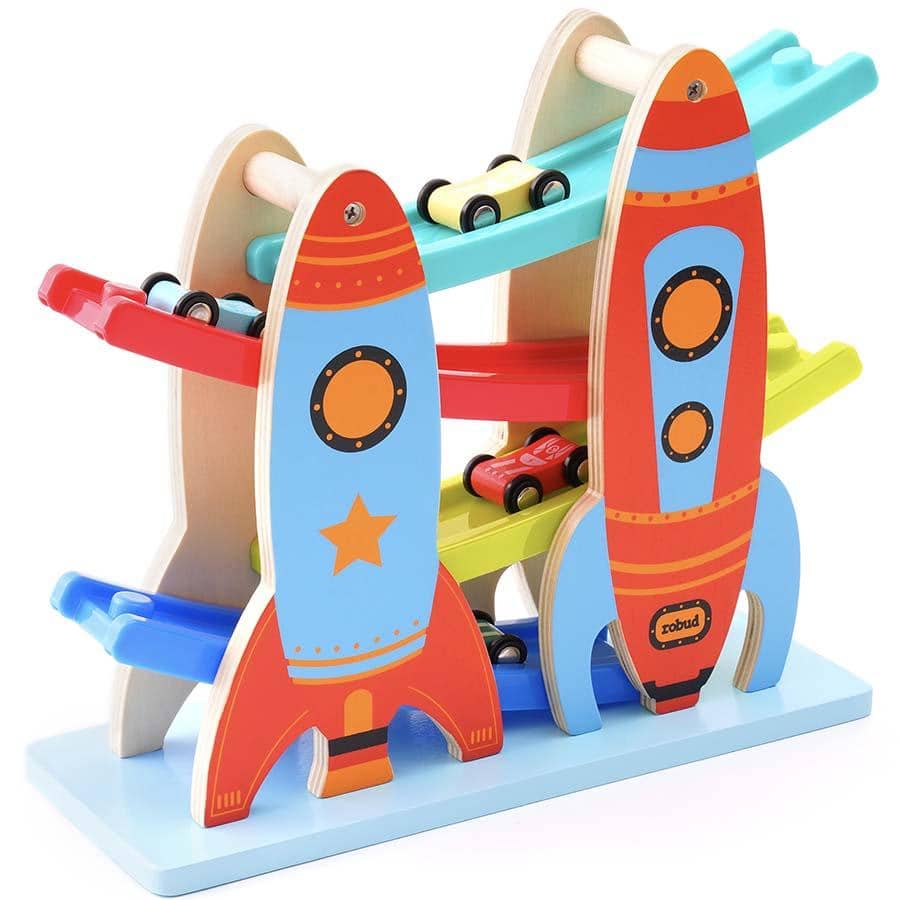 Toy Car Ramp Toddler Race Track Toy with 4 Cars Ramp Racer; Toy Kids ...