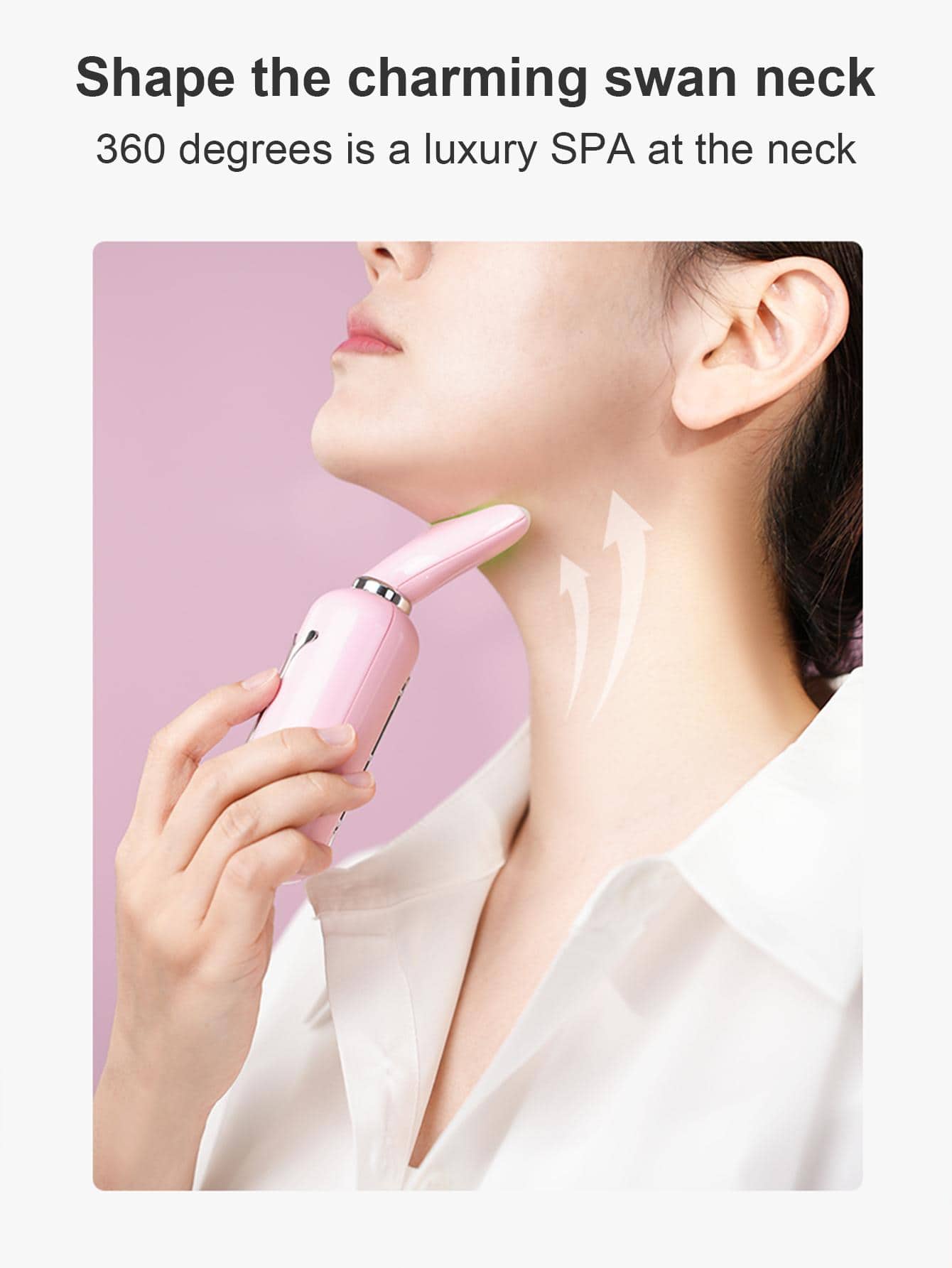 Facial And Neck Skin Rejuvenation Beauty Device Based On Triple Action ...