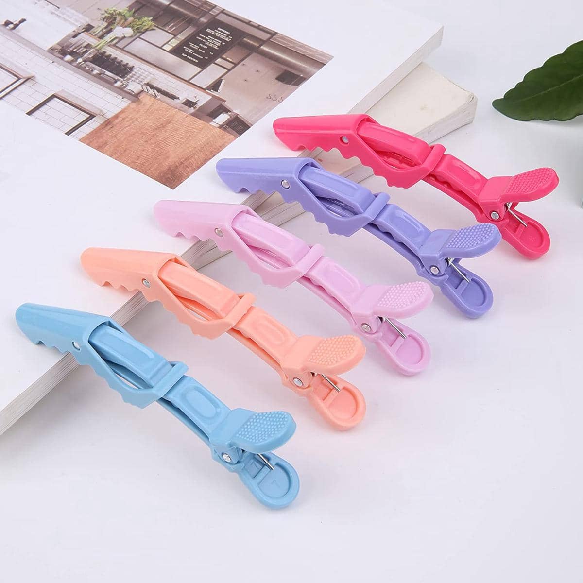 10pcs Multipurpose Hair Styling Sectioning Clips, Crocodile Hair Clips ...