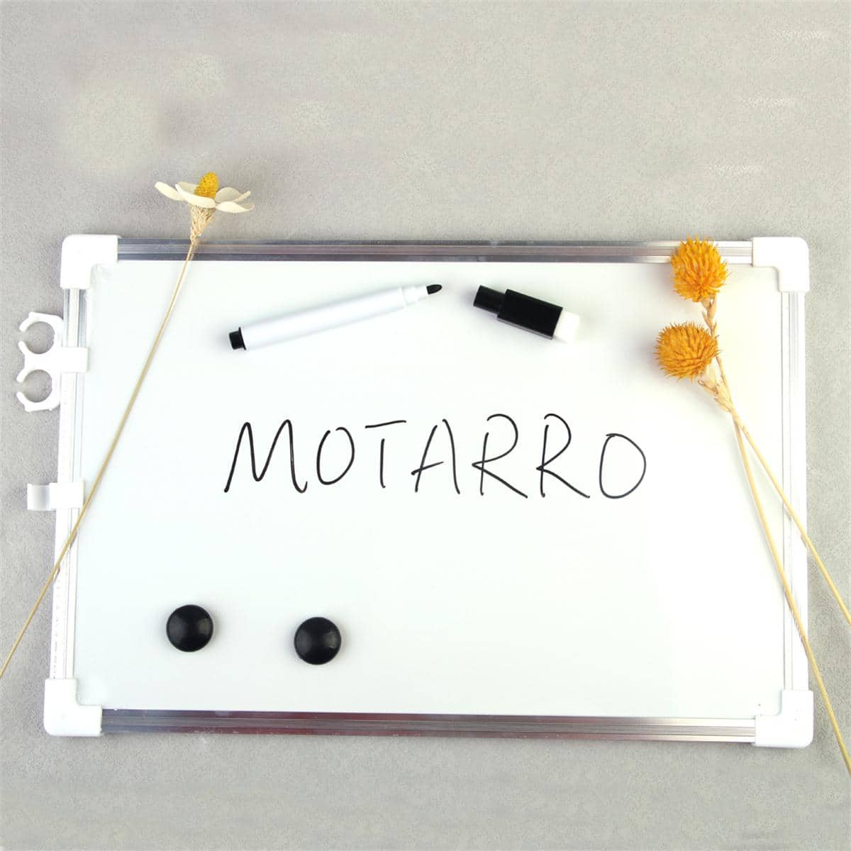 Motarro* 8 X 12-Inch Magnetic Whiteboard Dry Erase White Board With ...