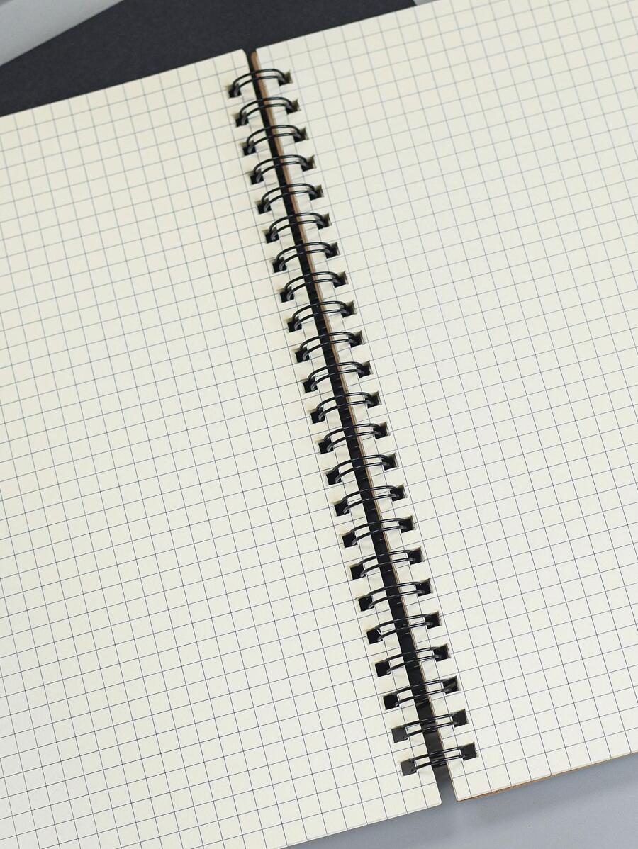 1pc Solid Color Spiral Notebook, Creative Multi-purpose Notebook For ...