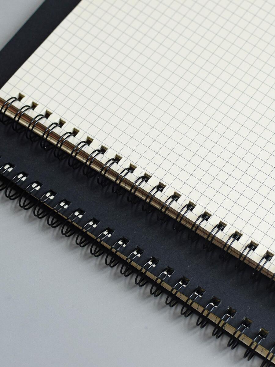 1pc Solid Color Spiral Notebook, Creative Multi-purpose Notebook For ...