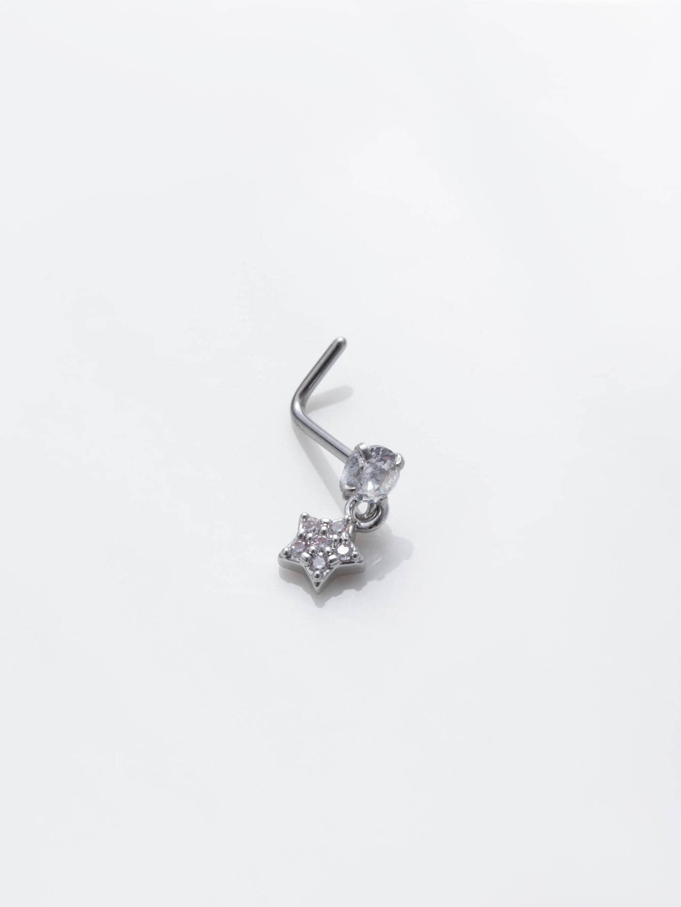 Rhinestone Star Decor Nose Ring | SHEIN USA