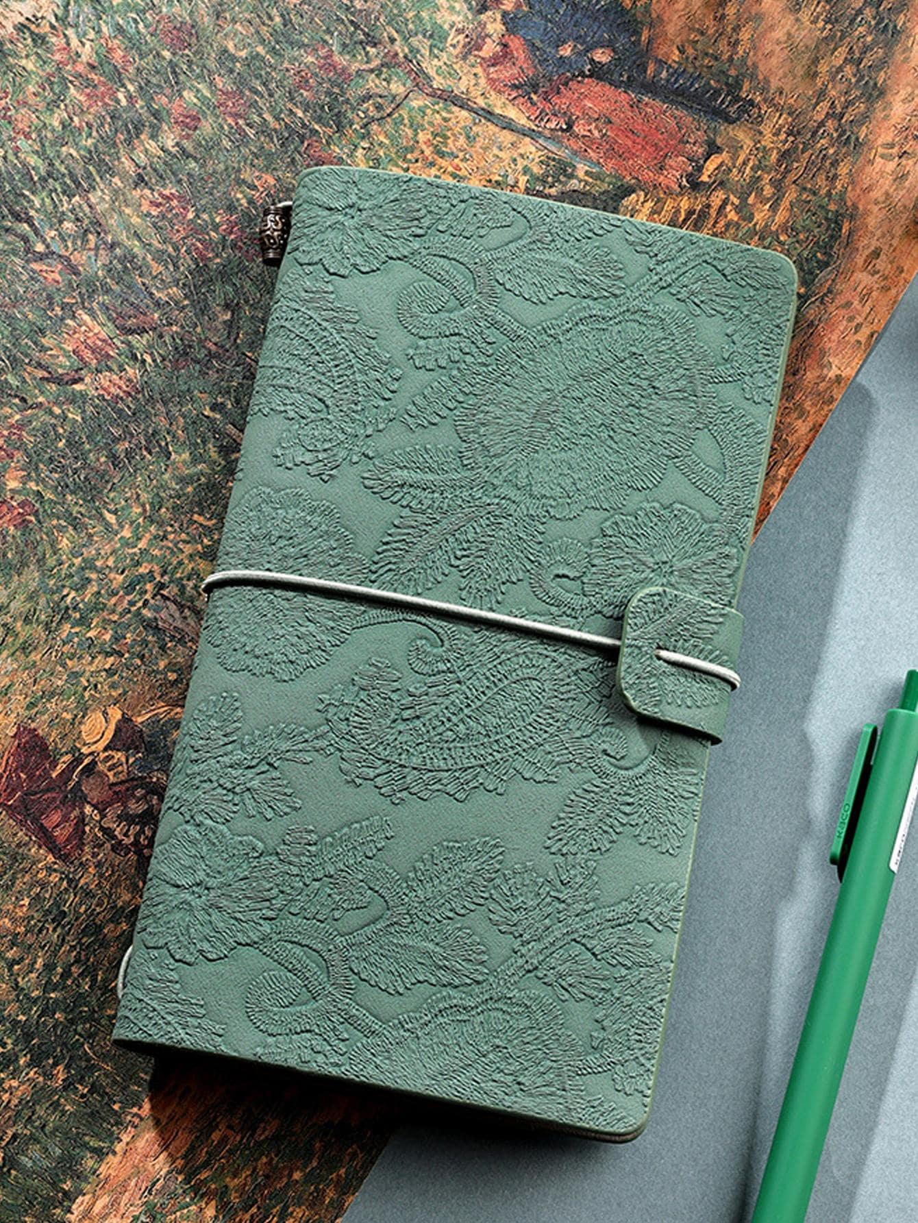 1pc Flower Pattern Notebook | SHEIN USA