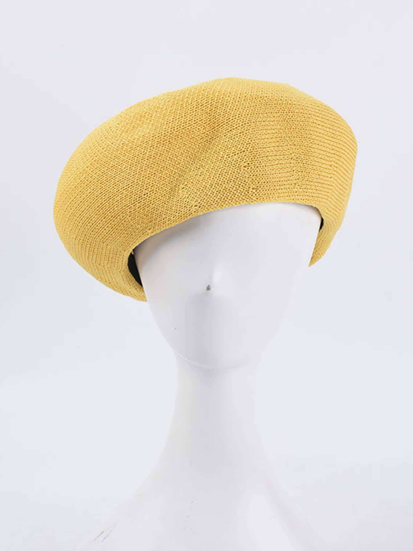 Solid Minimalist Beret | SHEIN USA
