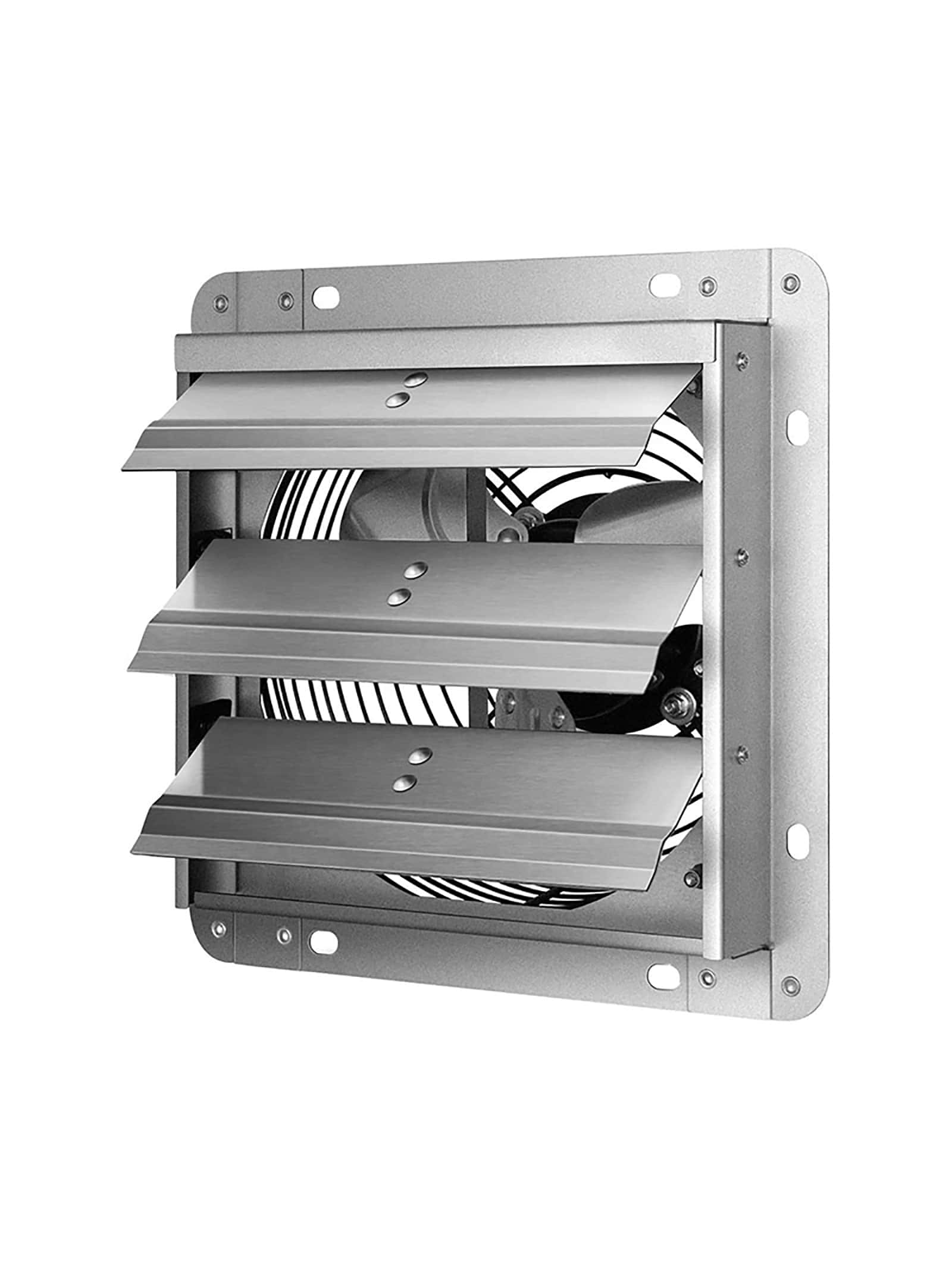 12 inch Shutter Exhaust Fan, Exhaust Fan Wall Mounted, Automatic ...