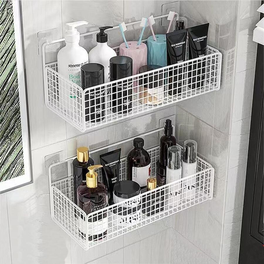 1pc Wall Mounted Bathroom Storage Rack | SHEIN USA