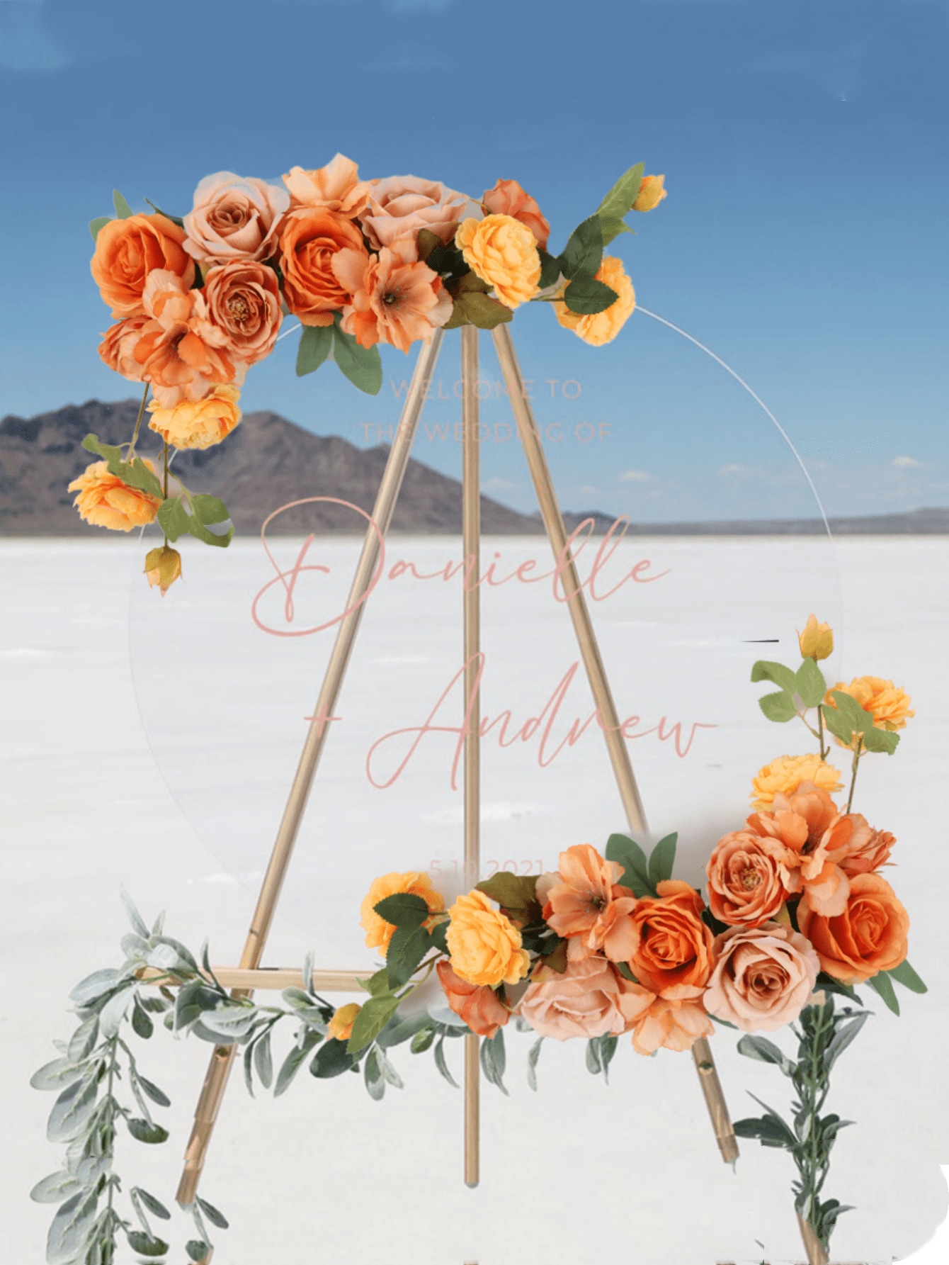 Wedding Flowers Welcome Sign Flowers Fake Roses Combo Silk Peony for ...