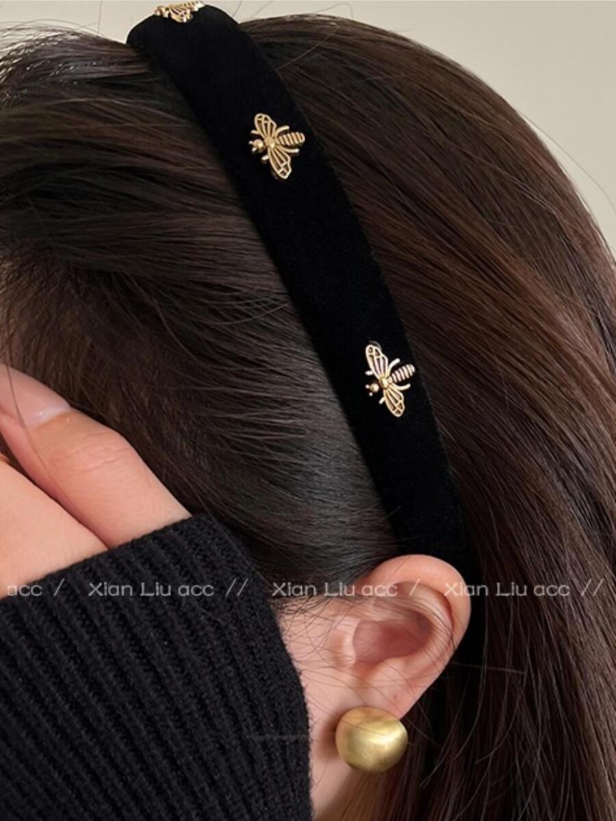 Bee Decor Wide Headband | SHEIN USA