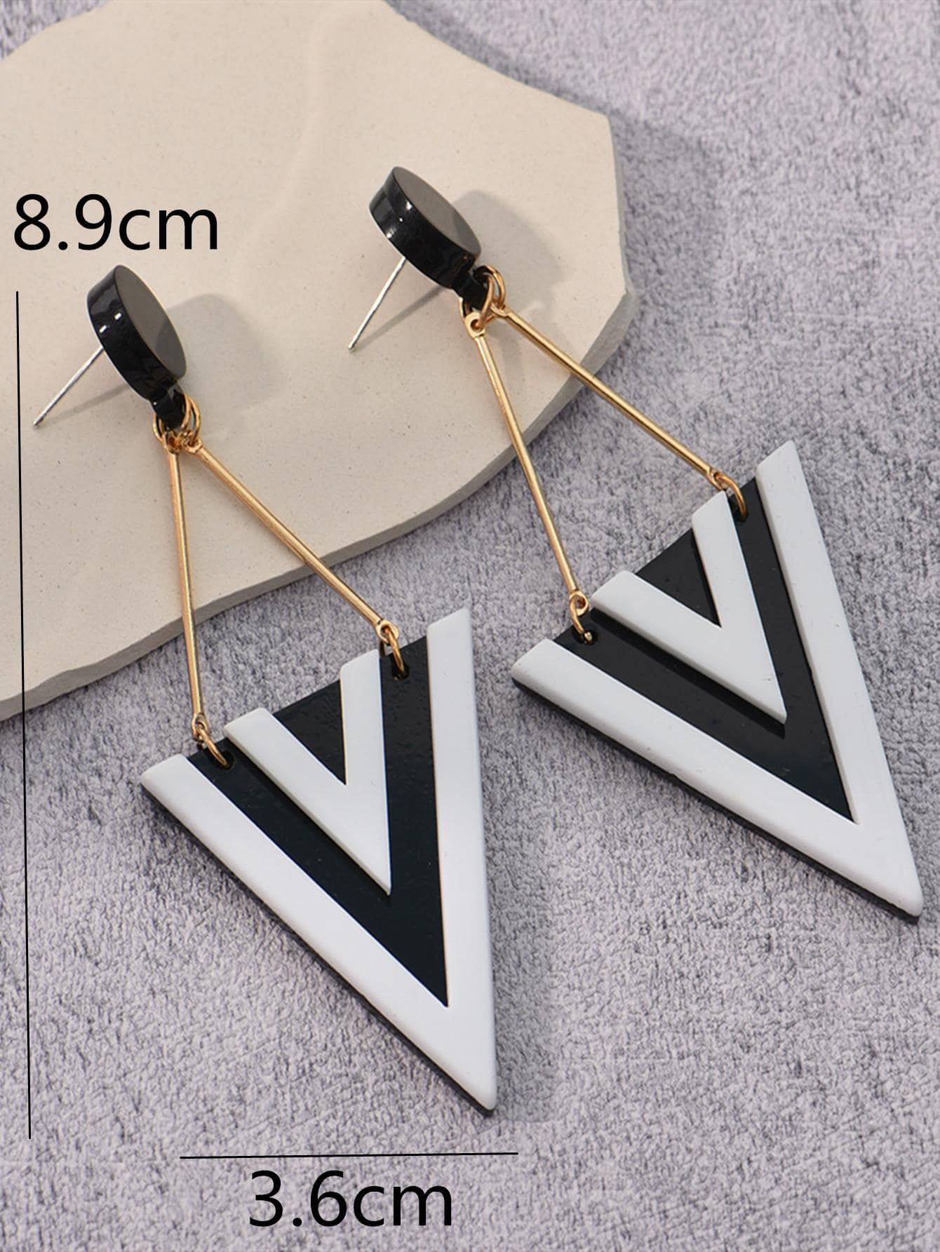 KWHY Triangle Drop Earrings | SHEIN USA