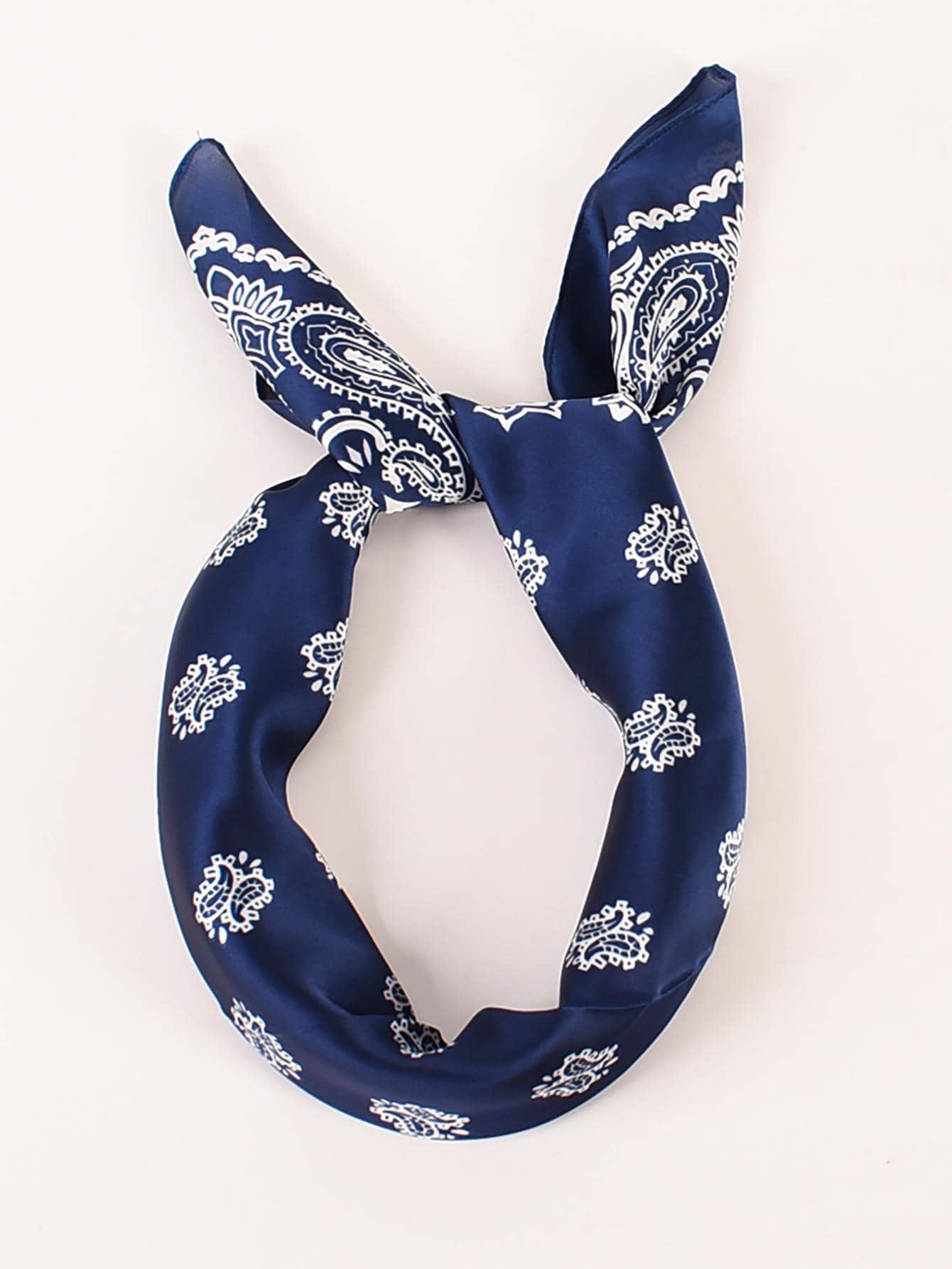 1pc Paisley Print Bandana Hip-Hop Square Scarf For Hardrock For Rap ...