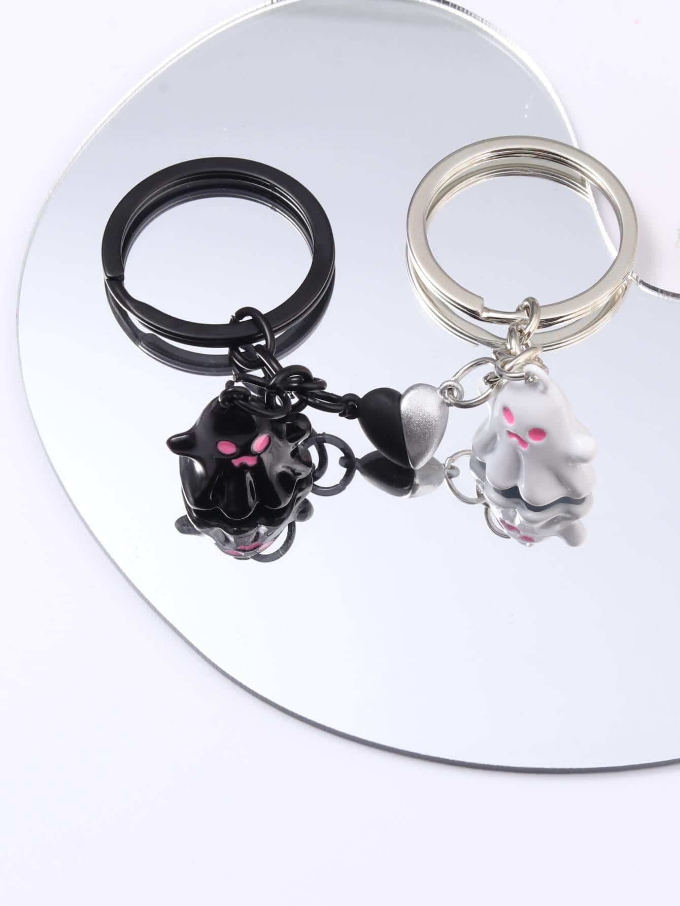 1pc Ghost Charm Keychain Halloween | SHEIN USA