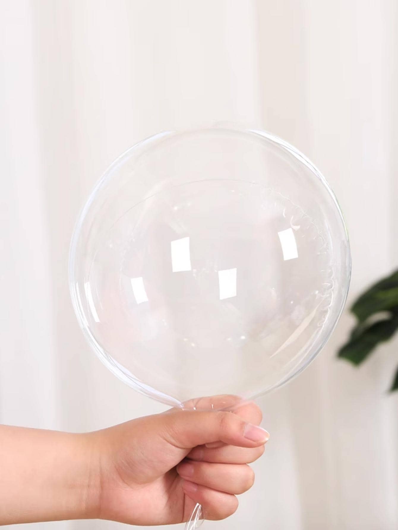10pcs Clear Playable Balloon, 12 Inch PVC Balloon For Party Decor ...