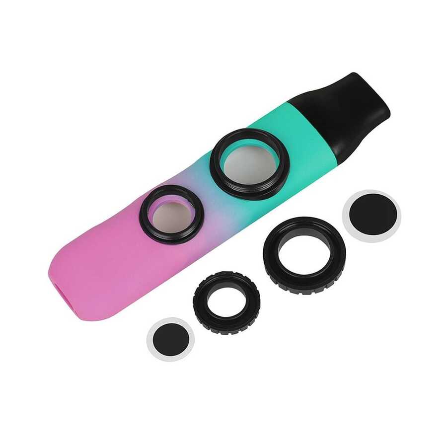 Small Kazoo Creative Double Membrane Treble Bass Adjustable Kazoo ...