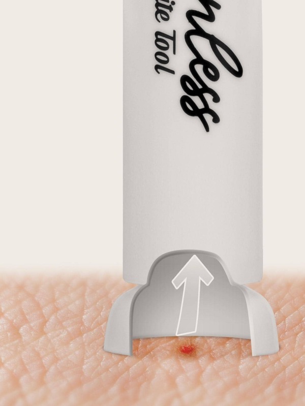 1pc Plastic Bug Bite Suction Tool, Modern White Bug Bite Tool For ...