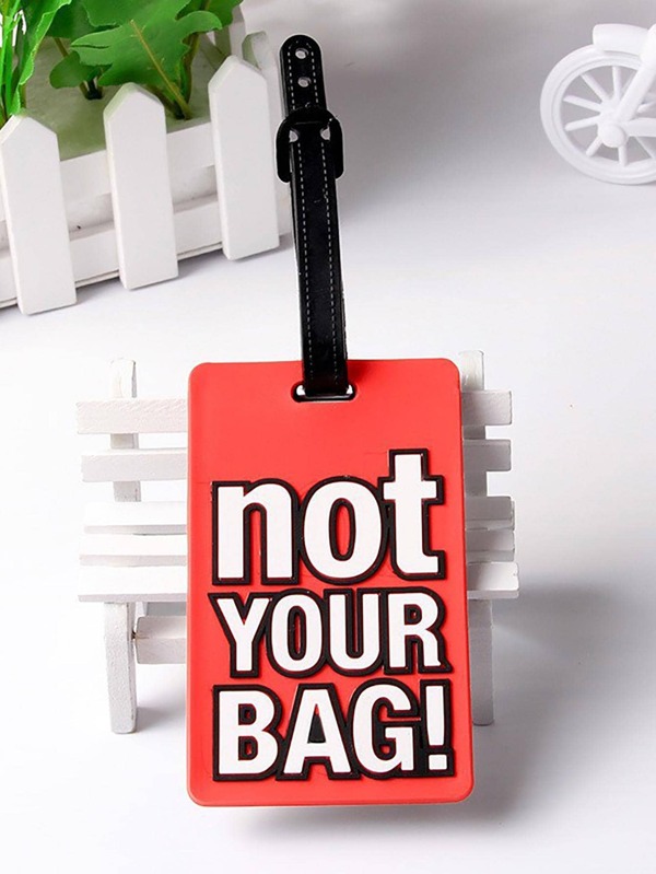 Women Men PVC Luggage Tag Suitcase Identifier Label Baggage Boarding ...