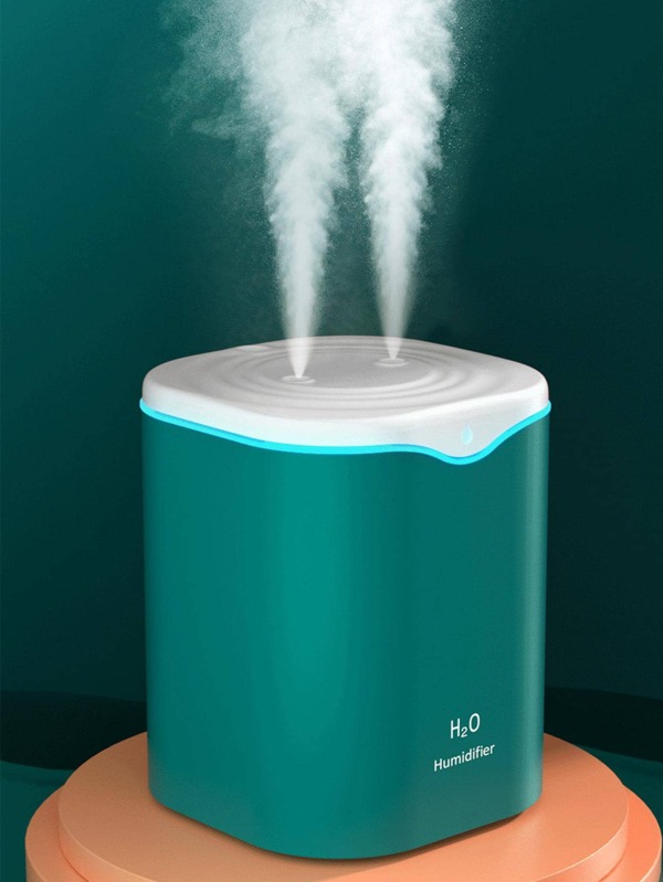 1pc Portable ABS Humidifier, Modern Letter Graphic Desktop Atomizer ...