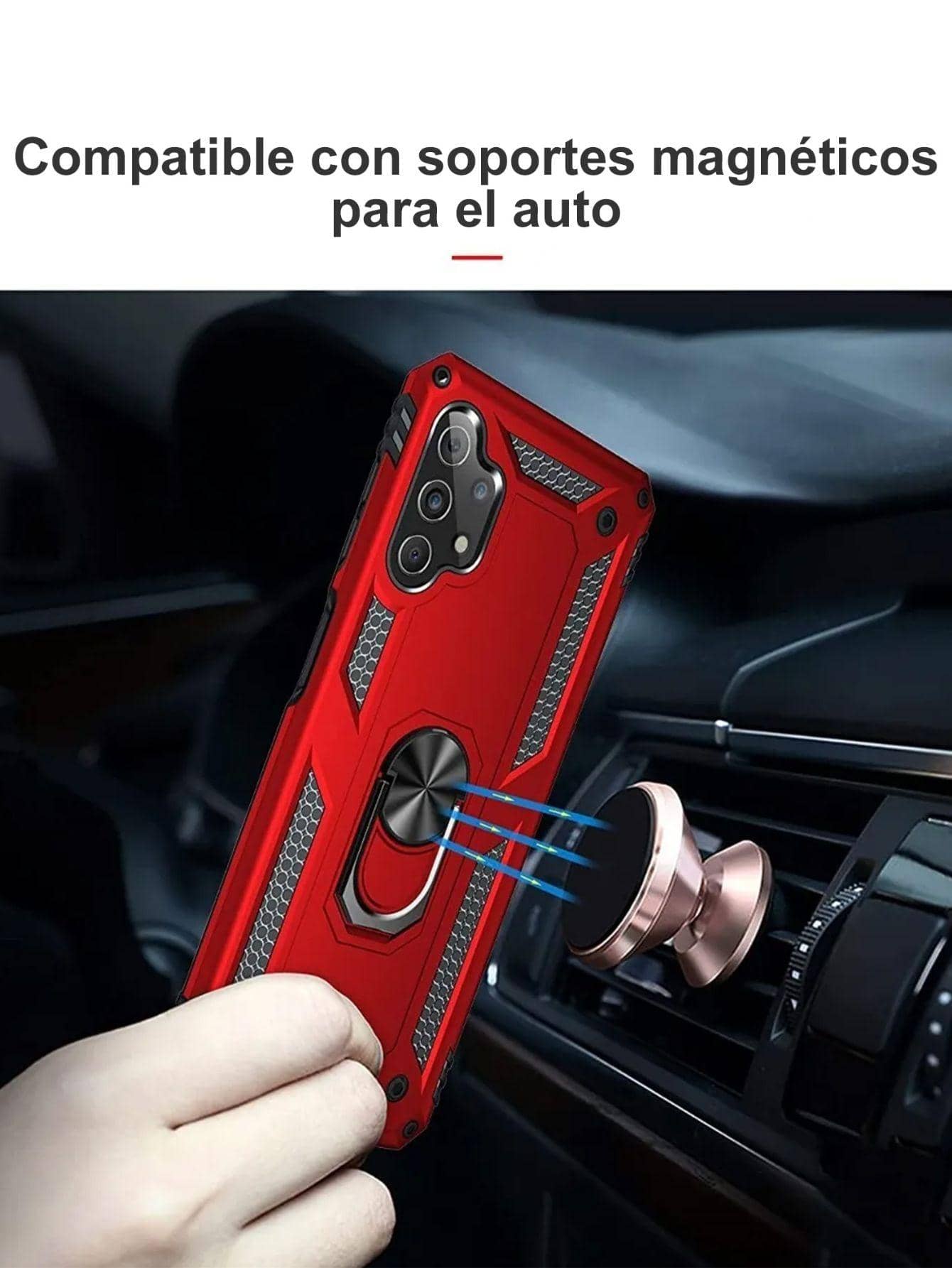 Funda Anillo Para Redmi A3 Con Anillo Soporte Uso Rudo | Moda de Mujer ...