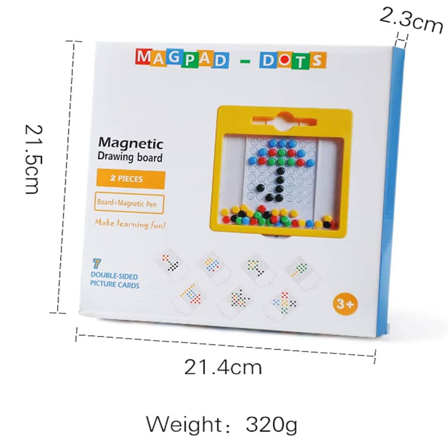 Magnetic Doodle Board for Kids & Toddlers, Magnetic Drawing Board with ...