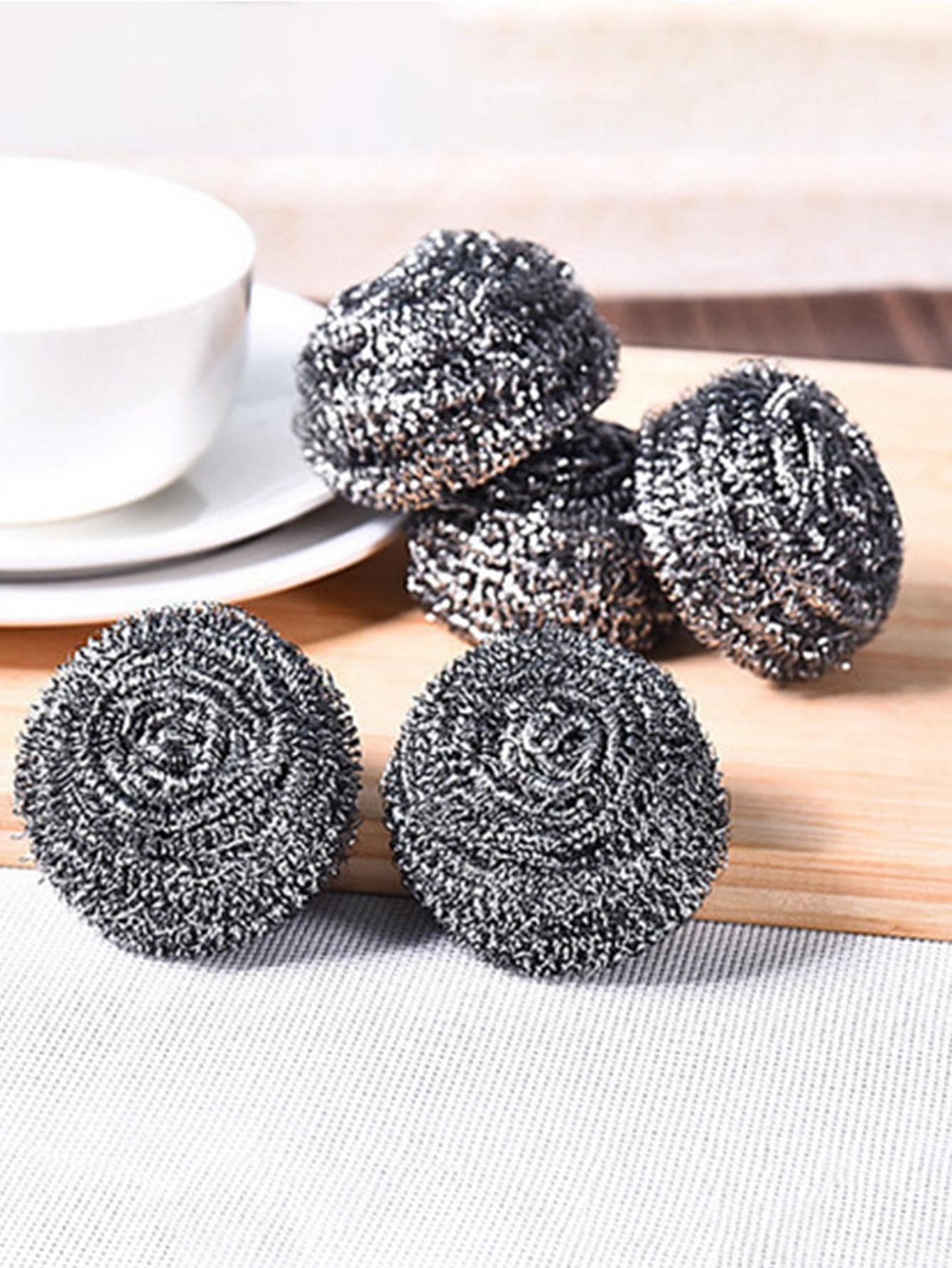 4pcs Stainless Steel Cleaning Ball | SHEIN USA