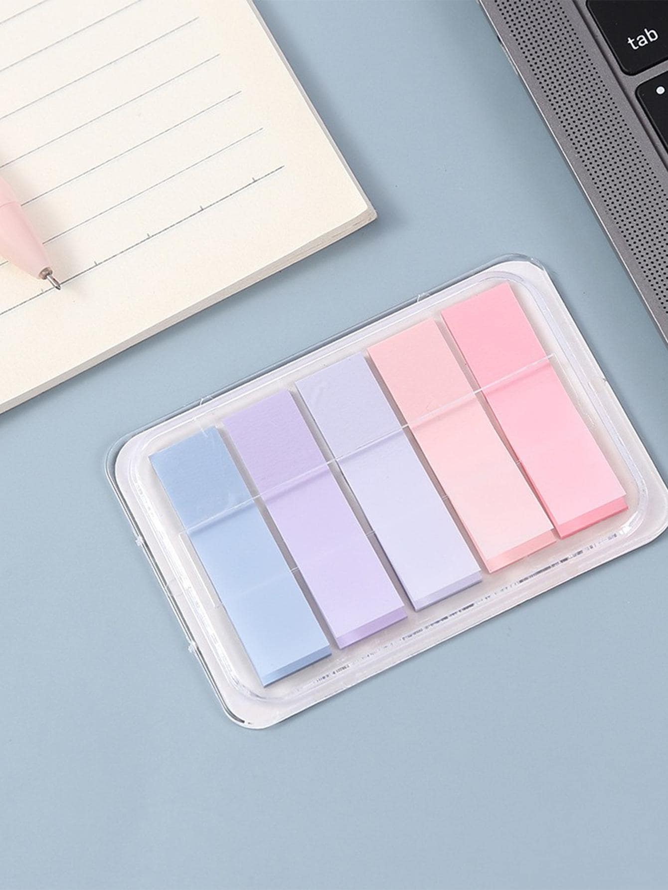 1box Mixed Color Index Sticky Note, Modern Multi-purpose Index Tab For ...