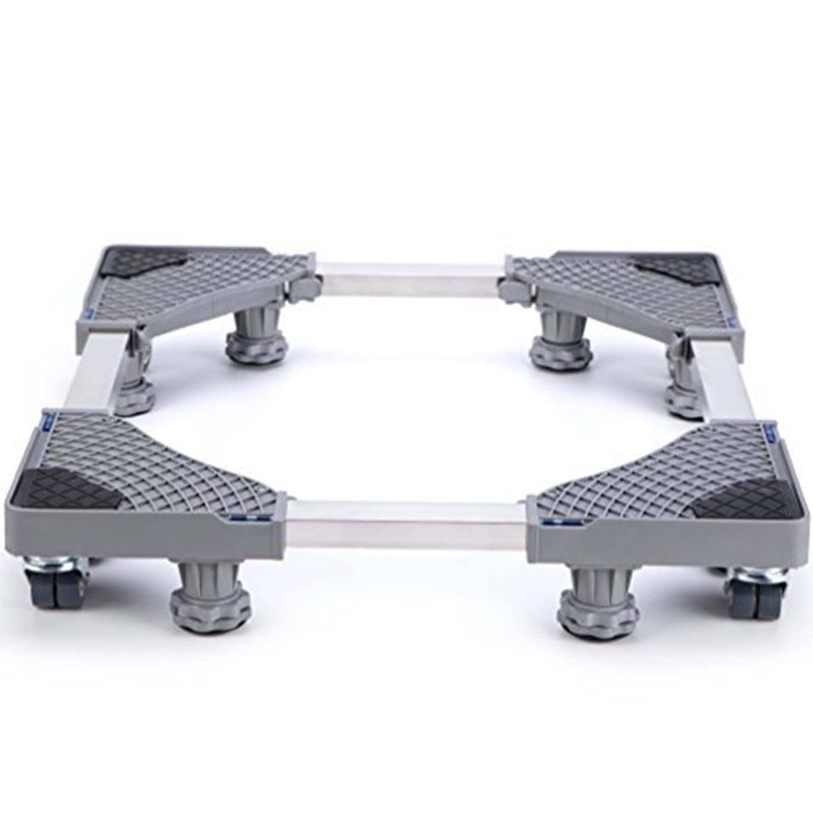 LUCKUP Washing Machine Stand Adjustable Dolly with 4 Locking Rubber ...