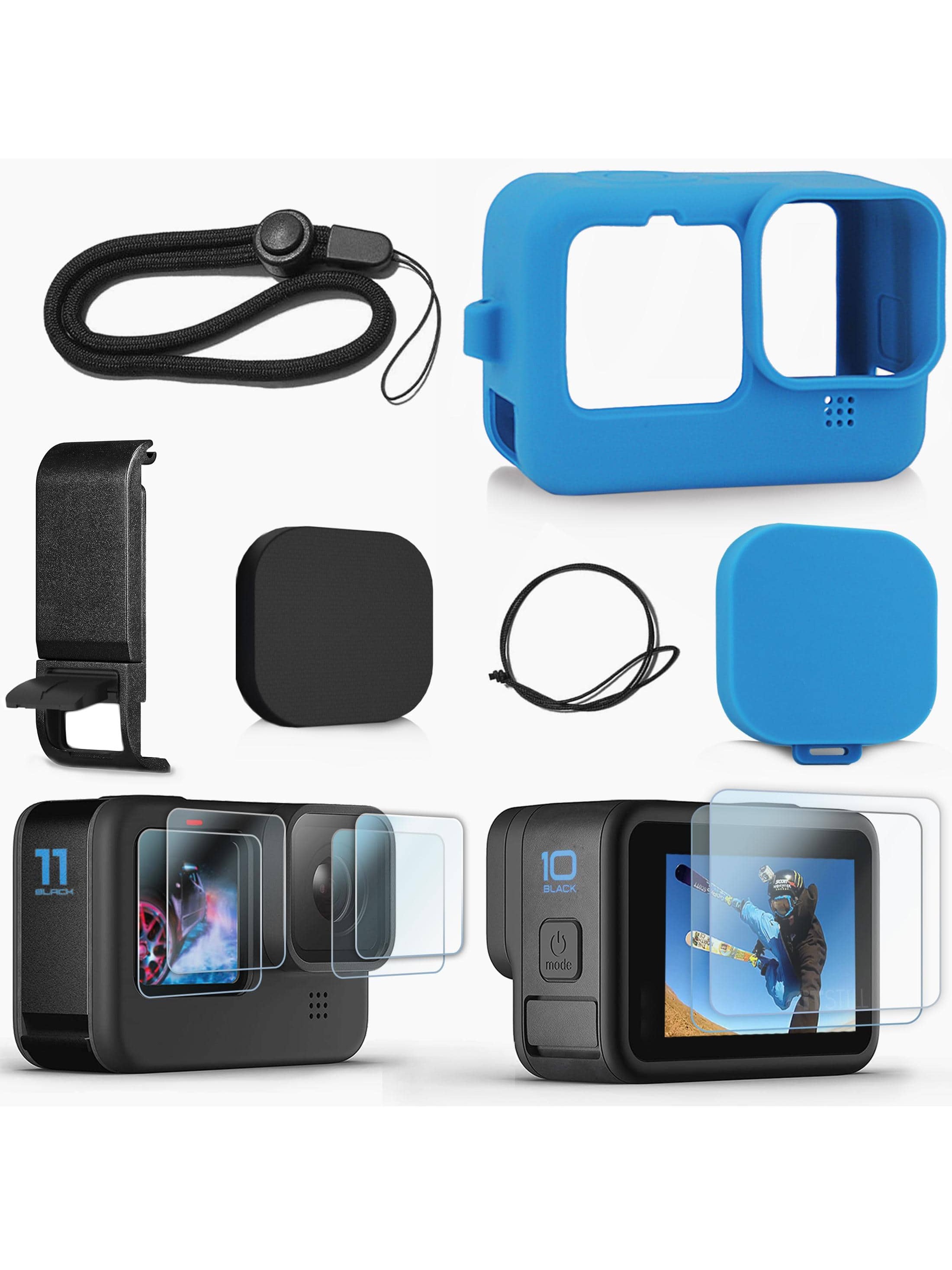 FitStill Blue Silicone Sleeve Case for Go Pro Hero 11 Hero 10 Hero 9 ...