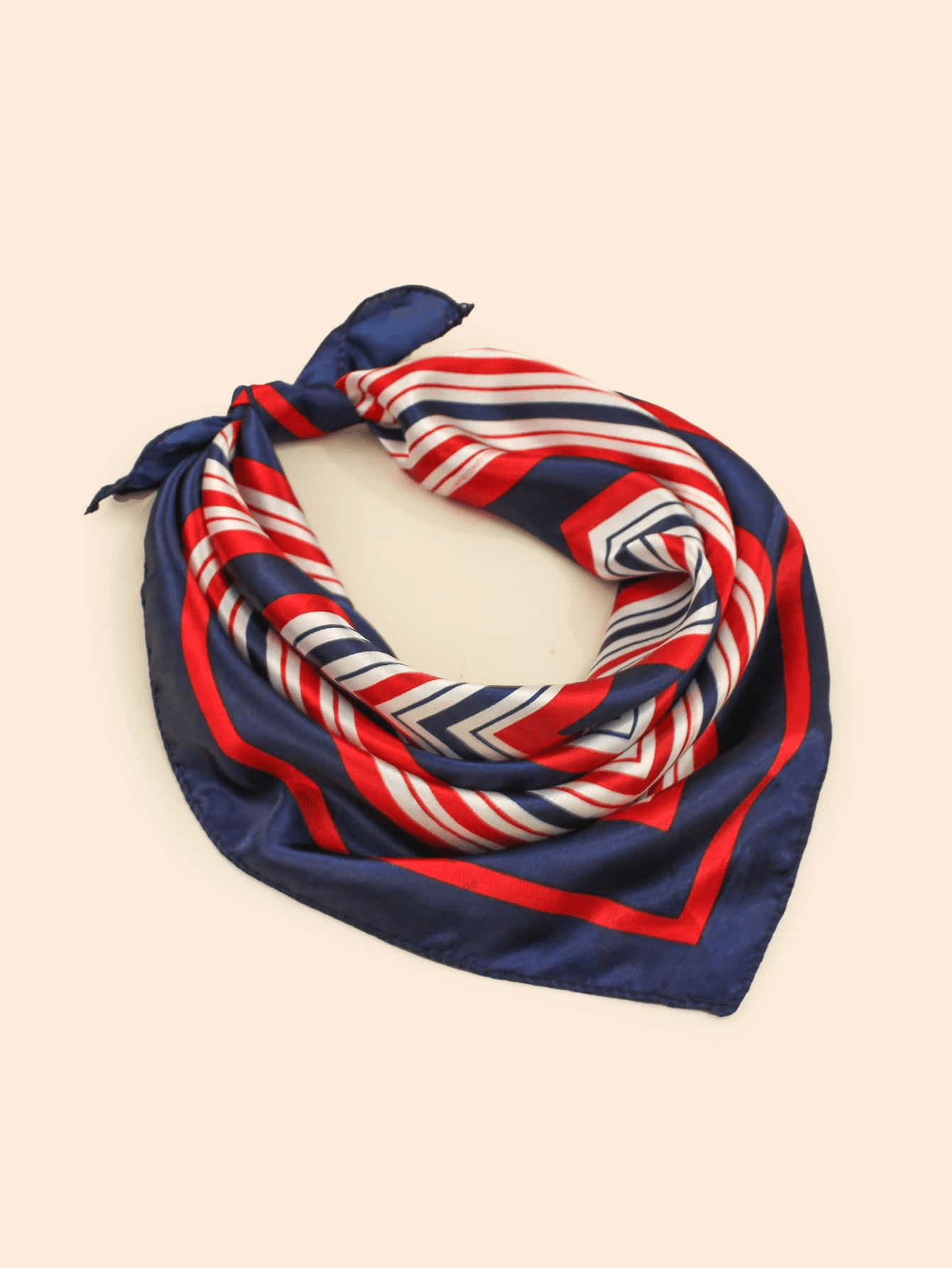 Women Square Pattern Casual Bandana For Daily Life | SHEIN USA