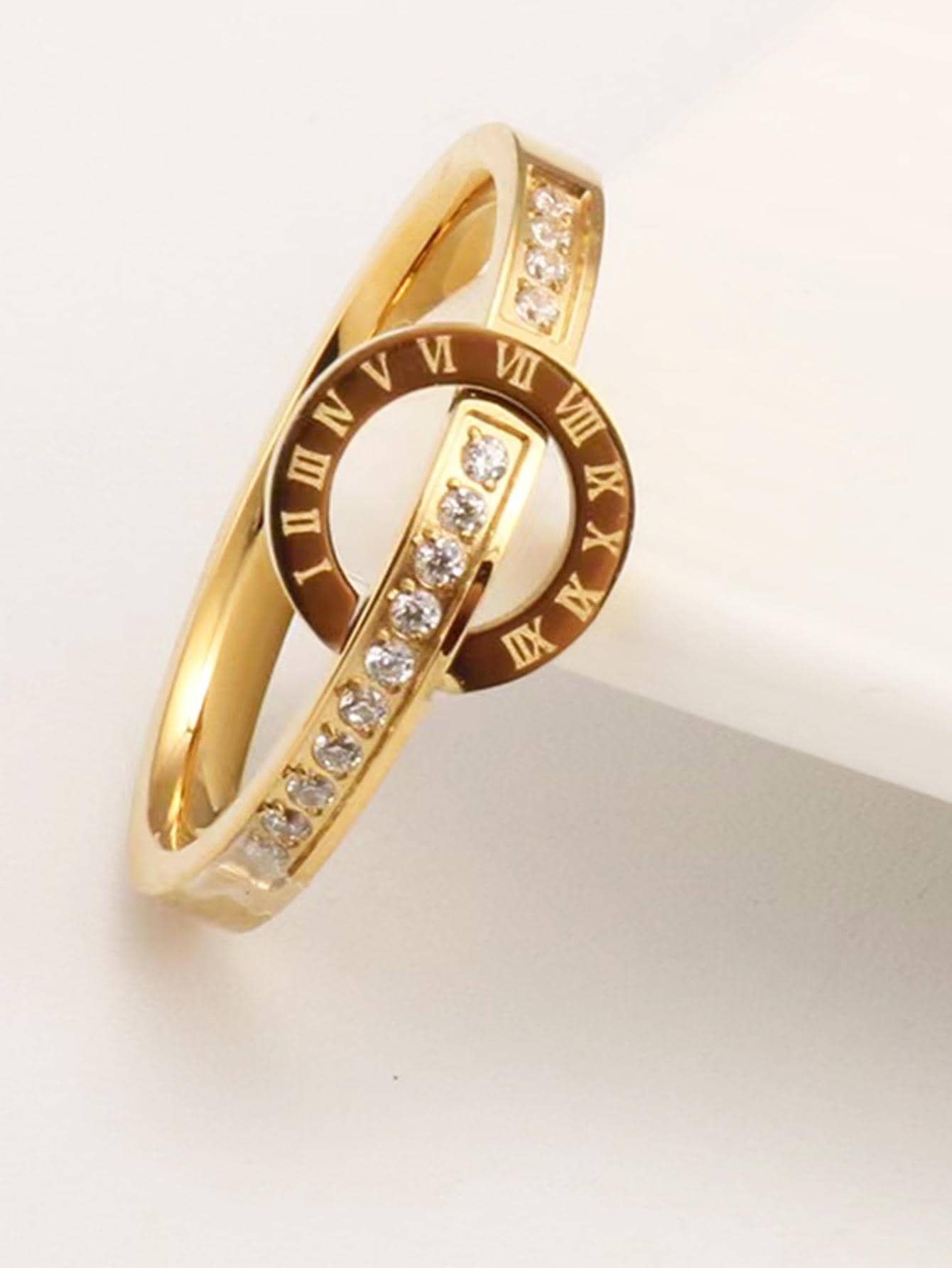 Rhinestone Decor Ring | SHEIN USA